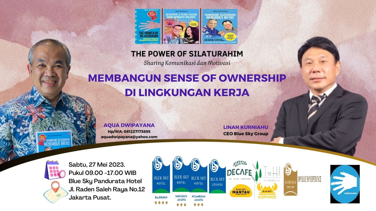 Dr Aqua Dwipayana Ungkap Rahasia Hidup Bahagia dengan Bersyukur dan ...